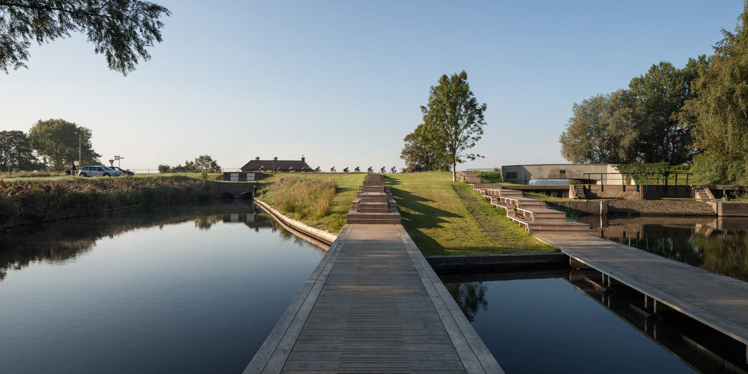 Accoya chosen for jetty for West Brabant waterline - The Netherlands