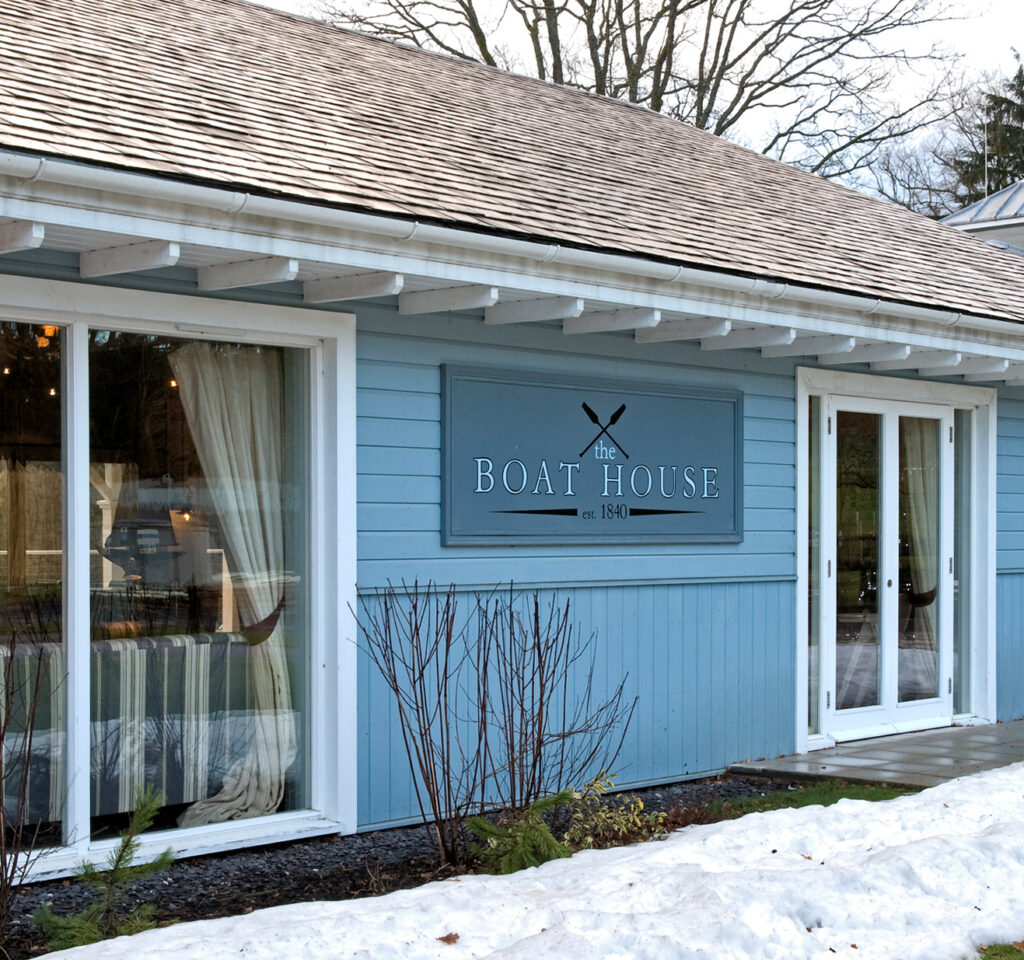 DeVere Cameron boat house restaurant - Accoya project case study