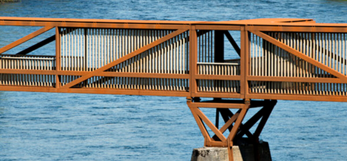 Wooden bridge, Floating bridge, Timber Boardwalk Construction | Accoya