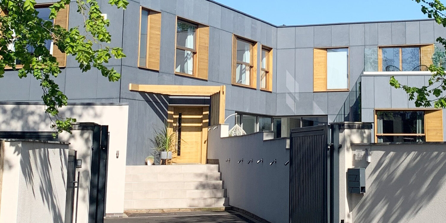 Accoya front door and canopy Nottingham - Accoya Acetylated Wood | High ...