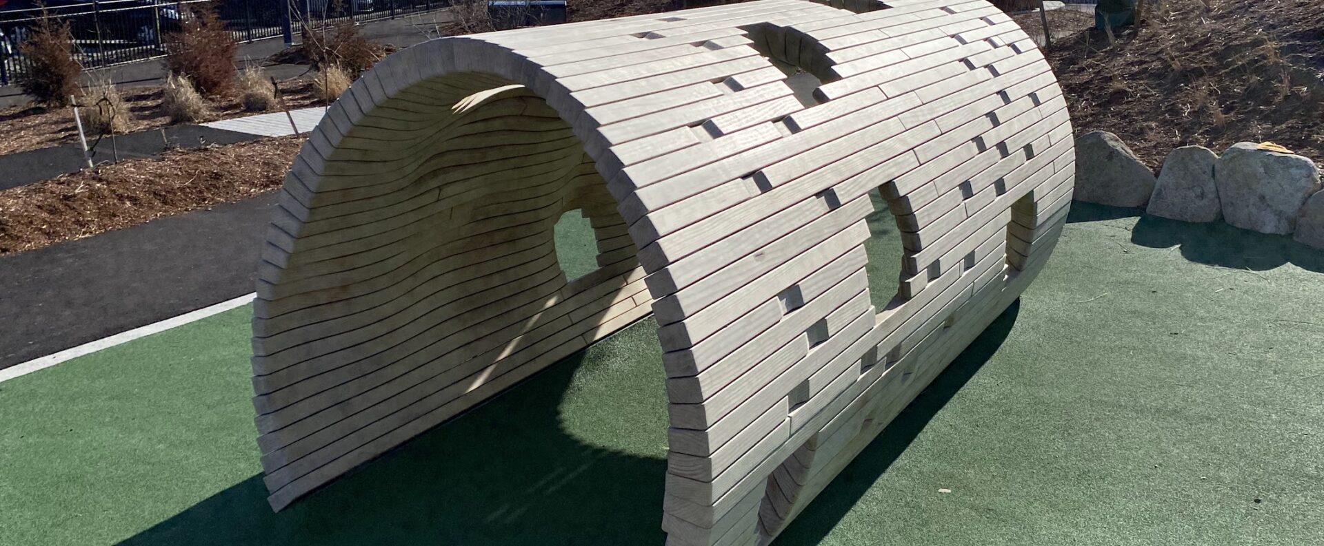 Wooden Structures, Wooden Climbing Structure | Accoya wood