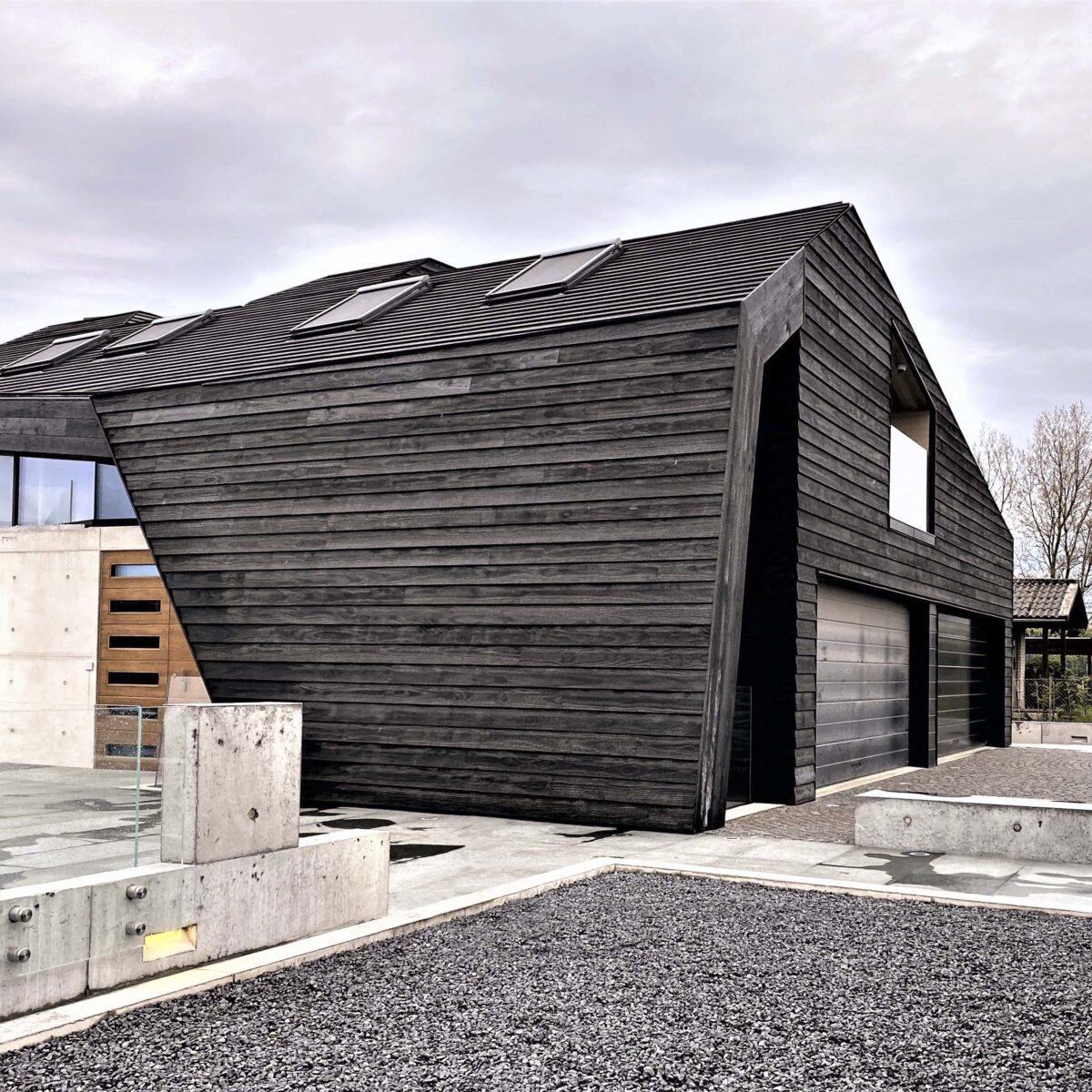 Charred Cladding at Villa Andersson, Sweden - Accoya