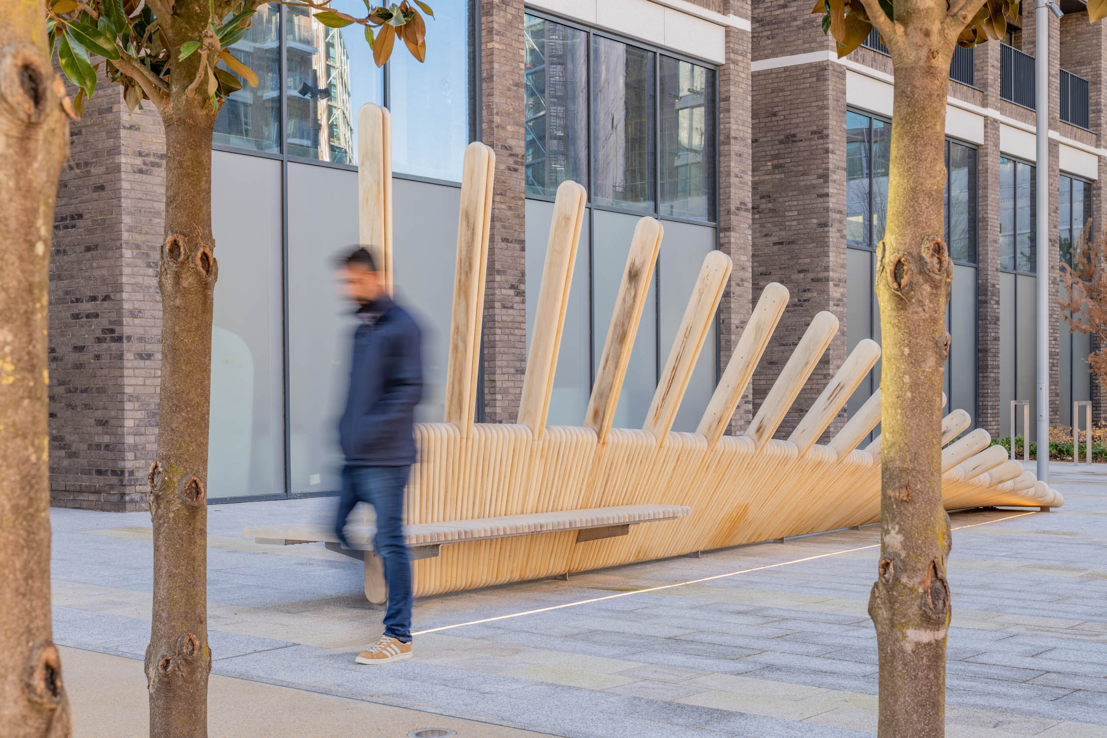 Accoya sculptures Nine Elms - Accoya Acetylated Wood | High performance ...