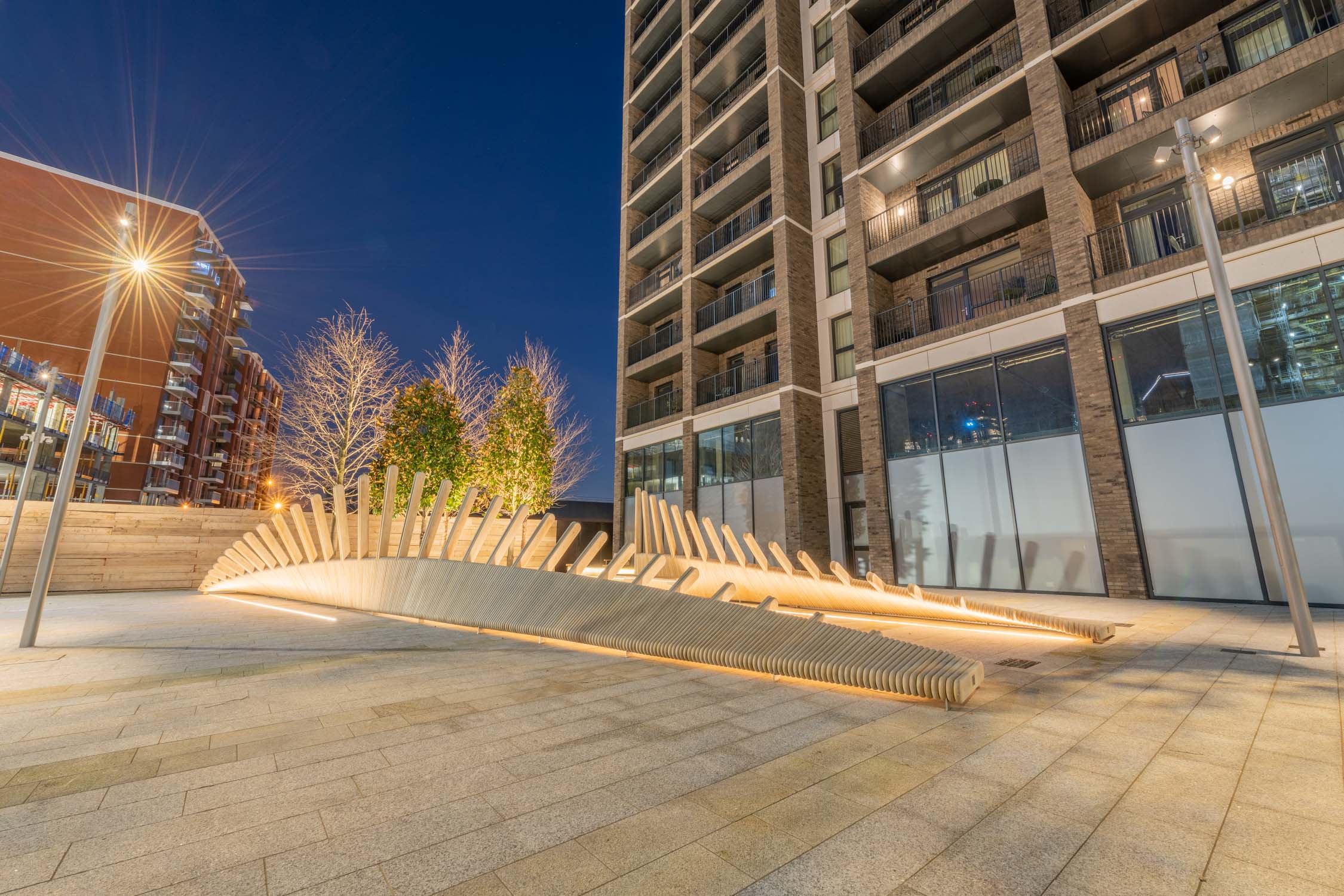 Accoya sculptures Nine Elms - Accoya Acetylated Wood | High performance ...