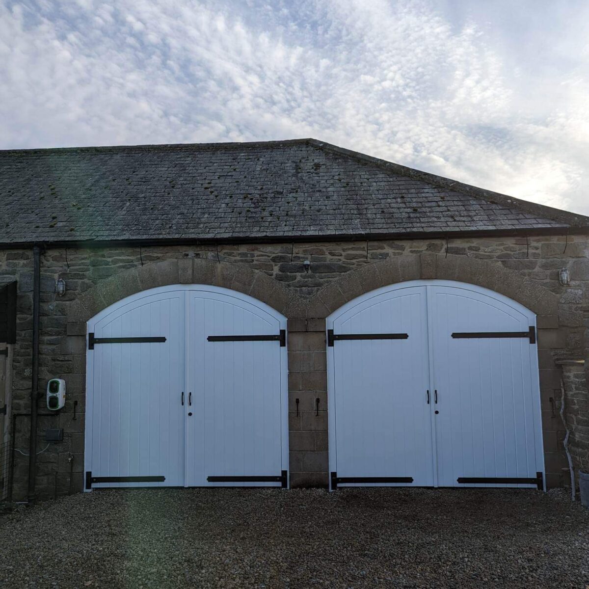 2 new Accoya garage doors - Accoya Acetylated Wood | High performance ...